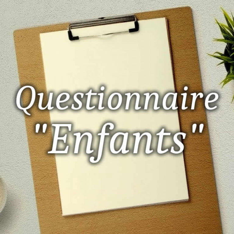 Questionnaire Enfants Fleurs de Bach | Essences Florales